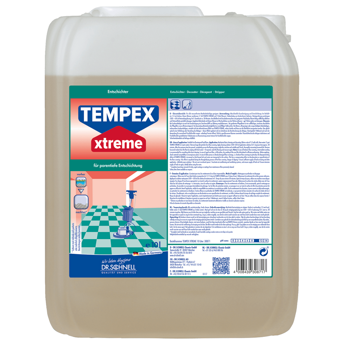 Dr. Schnell Tempex Xtreme Entschichter – mundizio