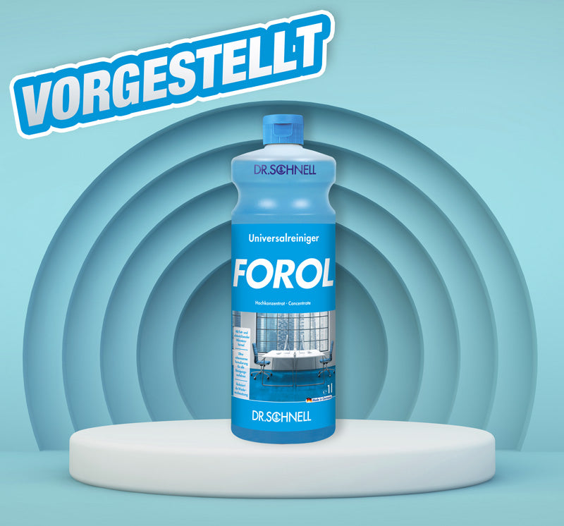 Vorgestellt: Dr. Schnell Forol Universalreiniger – mundizio
