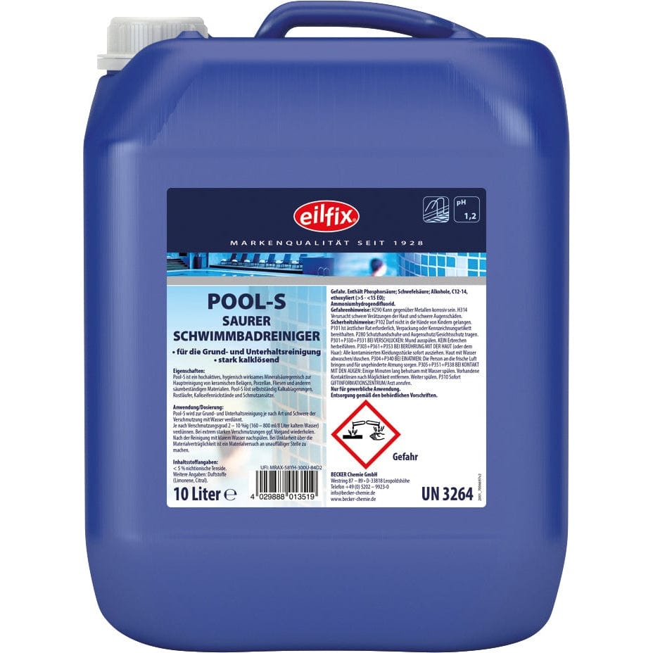 EILFIX POOL-S swimming pool cleaner acidic – mundizio
