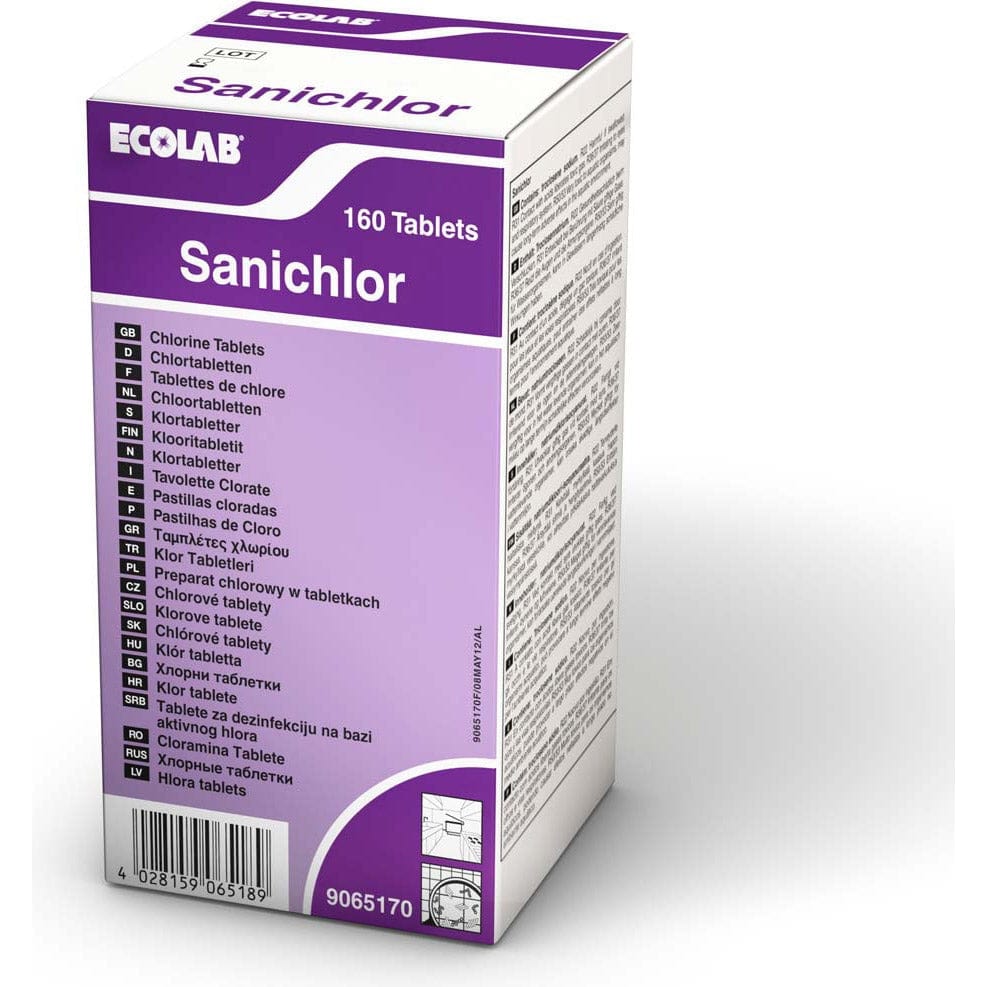ECOLAB Sanichlor chlorine tablets – mundizio