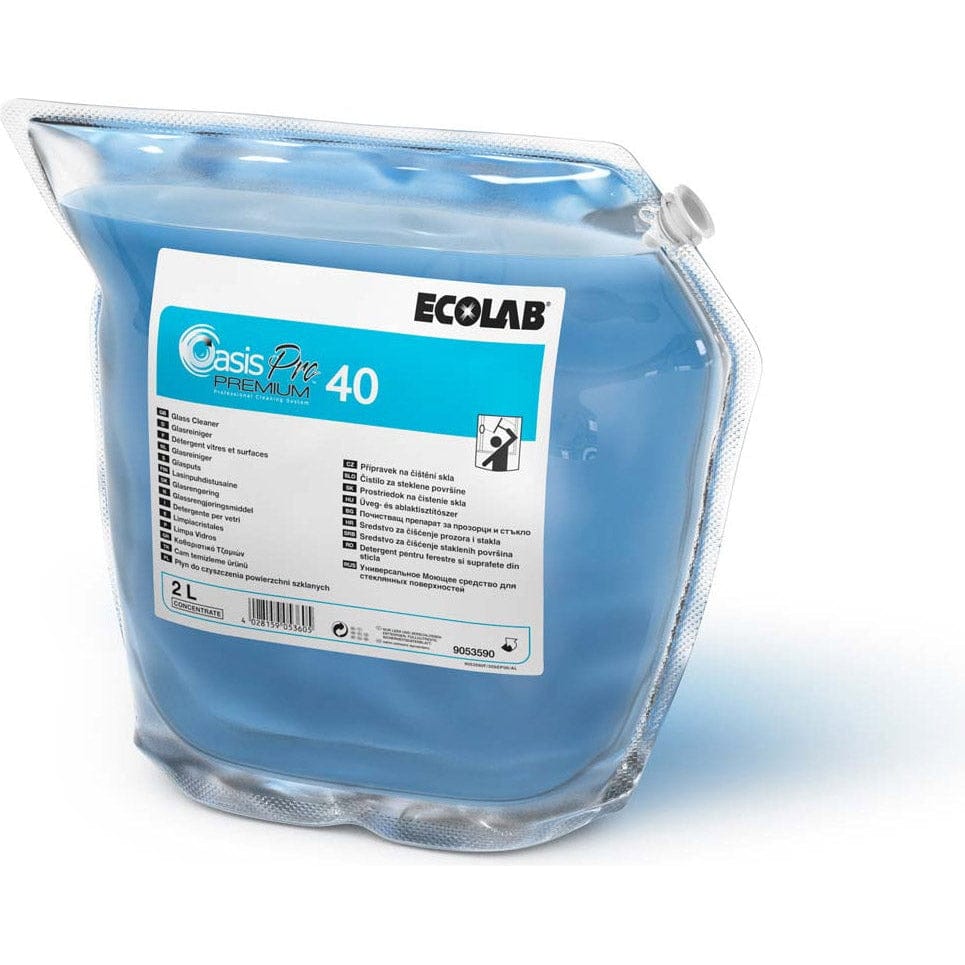 ECOLAB Oasis Pro 40 Premium Hochkonzentrat Glasreiniger – mundizio