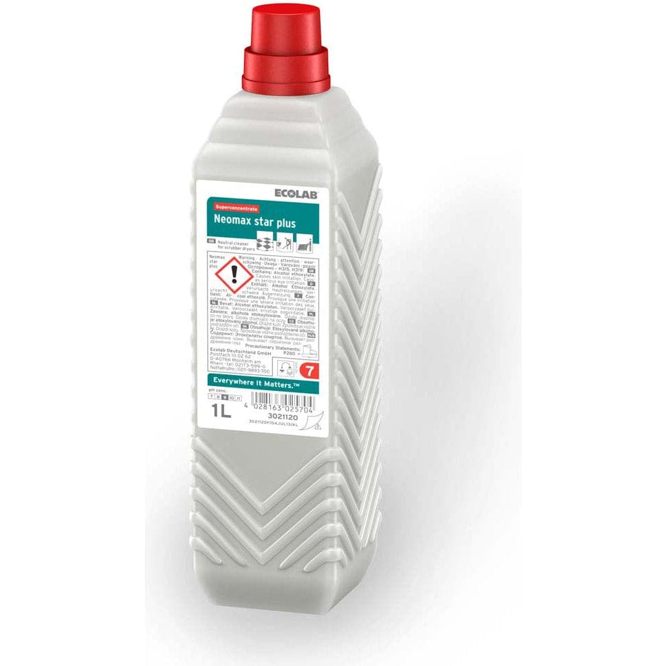 ECOLAB Neomax star plus vending machine cleaner highly concentrated ...